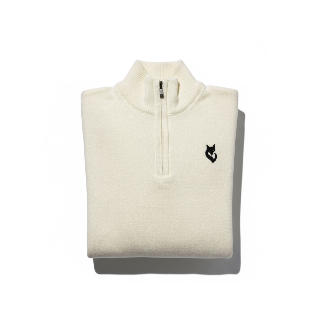FUXY Feinstrickpullover – Ivory – FUXYWEAR